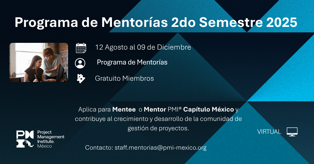 Sesión Informativa del Programa de mentorias | PMI Mexico